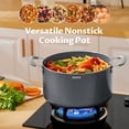 Bezia, Nonstick Stock Pot, 8 QT, Oven Safe with Lid - Walmart.com