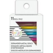 Happy Planner Medium Metal Expander Discs 11/Pkg-Gold - Walmart.com