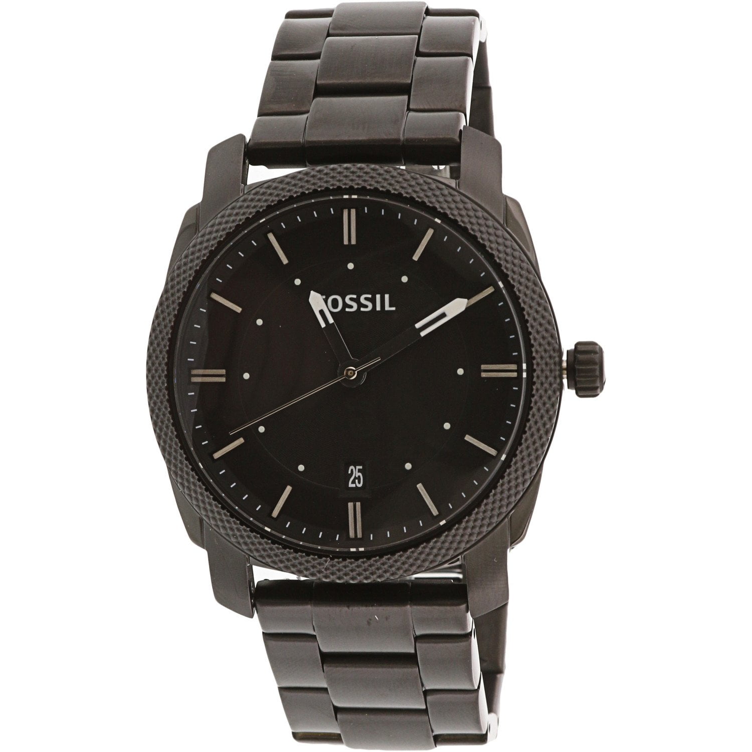 Fossil Men's FS4775 Machine Black Stainless Steel Watch | Walmart Canada