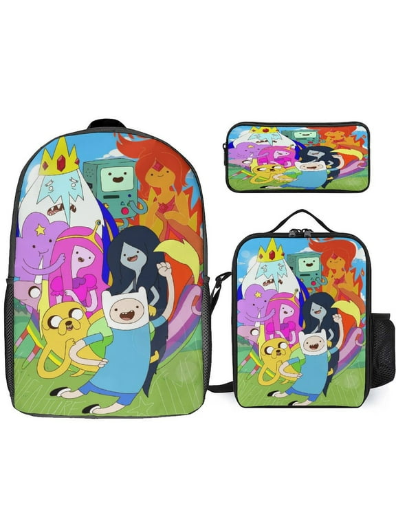 Monster Truck Jam Backpack 3 Piece Set with Lunch Box And Pencil Case ...