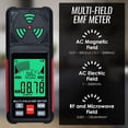 3-in-1 EMF ELF RF Meter, AC Electric Magnetic Radiation Field Detector ...