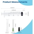 30ml Independent Packing Industrial Luer Lock Syringes with Needle and ...