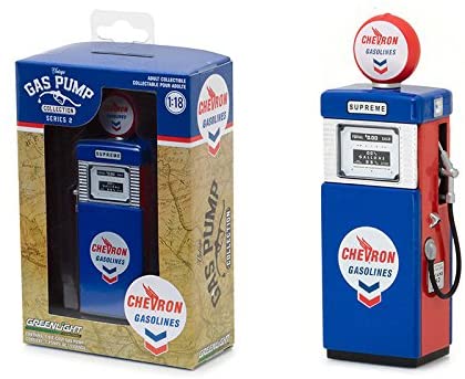 Vintage Chevron Gas Pump