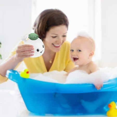 Bath Toys Whale Automatic Spray Water Bath Toy With LED Light Sprinkler ...