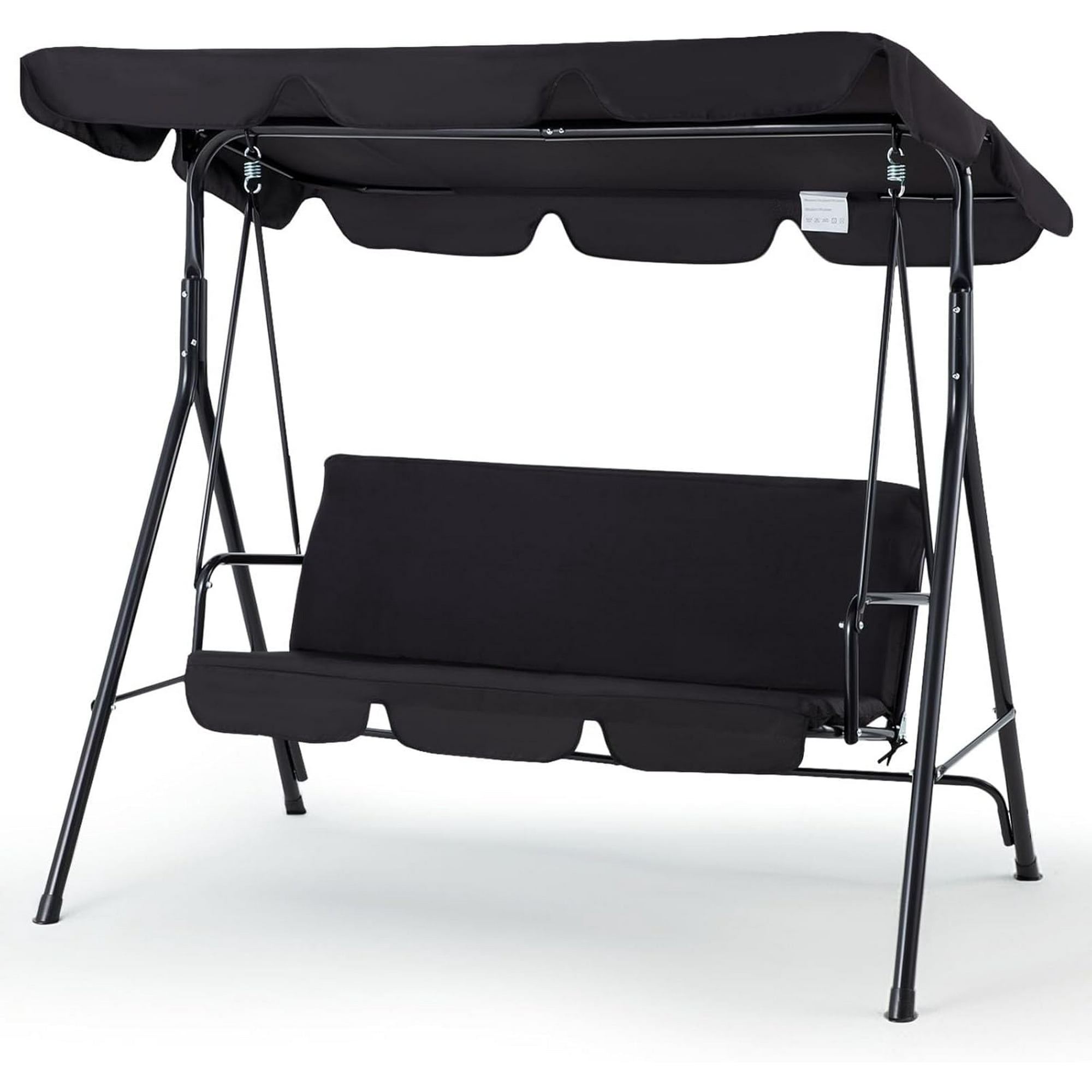 Click here for Yodolla Stainless Steel Porch Swing - Black prices