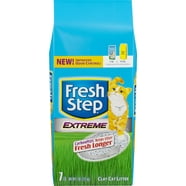 Fresh Step Non-Clumping Premium Kitty Clay Litter with Febreze ...