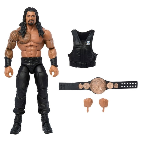Open Box WWE Elite Roman Reigns Action Figure, Series #120, 6-inch ...