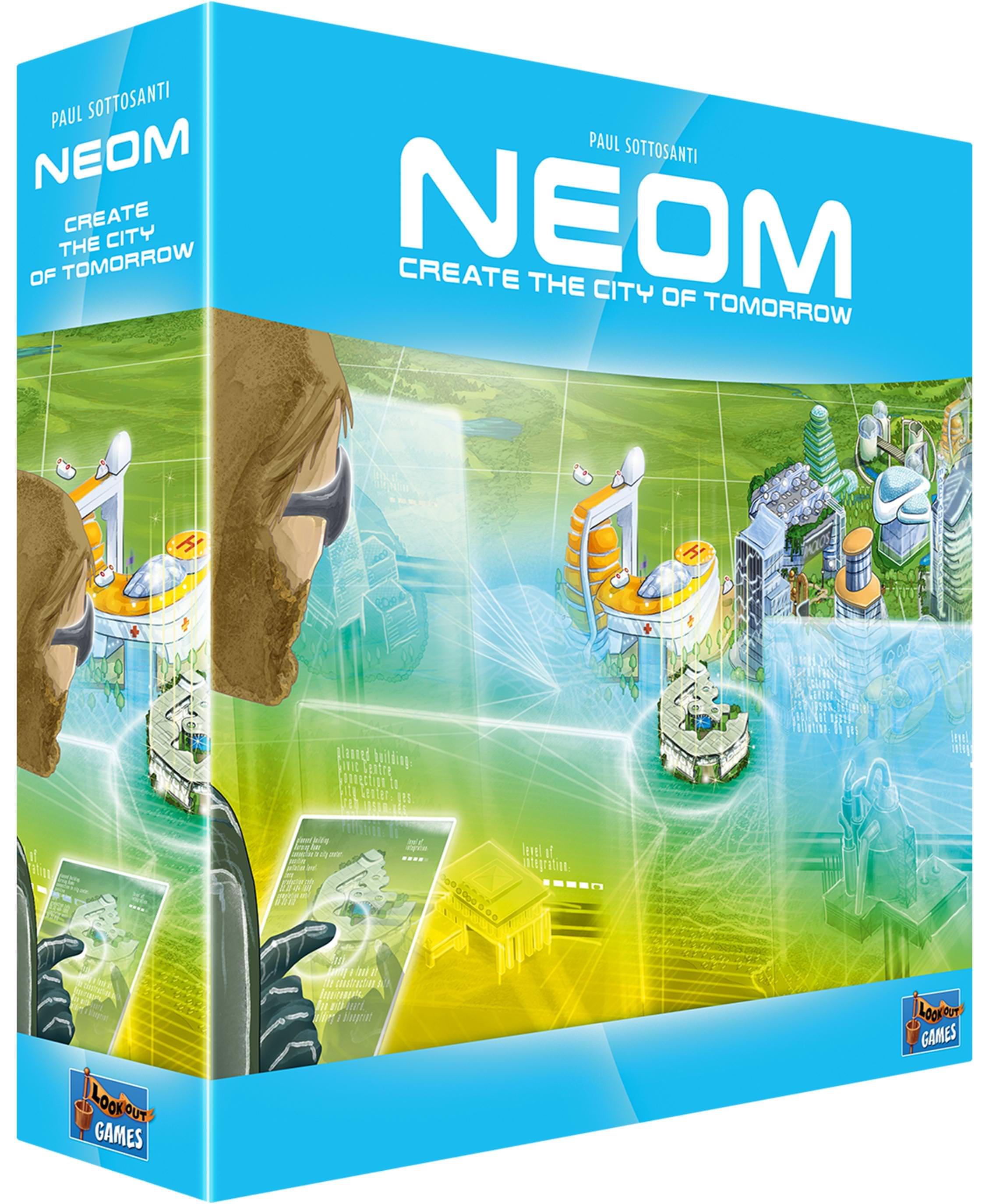 NEOM - Create the City of Tomorrow Strategy Board Game - Walmart.com