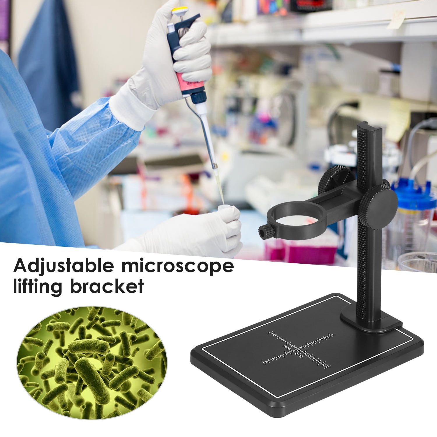 Buy Yabuy Mini Digital Microscope Stand Magnifier Camera Up and Down ...