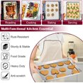 Baking Sheet with Wire Rack (2 Pans + 2 Racks), Stainless Steel Cookie ...
