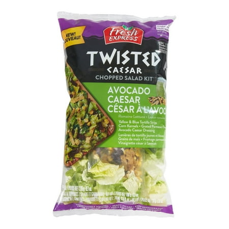 Trousse Chopped Salad Kit César à l’avocat Twisted Caesar de Fresh ...