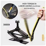 AUTOOL 360° Car Jack Ratchet Wrench, Labor-Saving Tire Jack Kit for ...