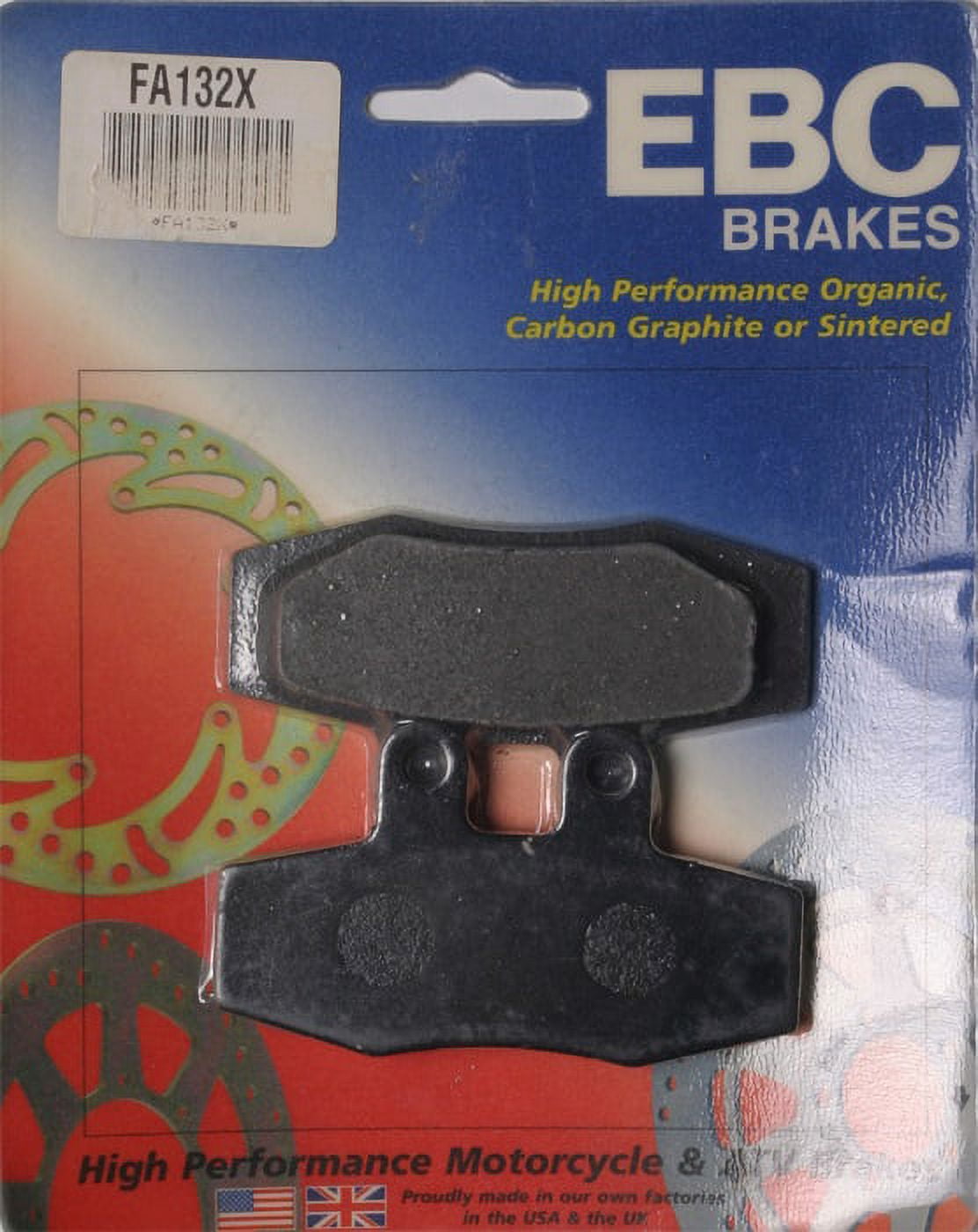 Barbed Fittings EBC FA475SV Severe Duty Disc Brake Pads - High Density ...
