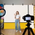 Abstract Gemoetric Backdrop for Photography, Art Yellow Color Block ...