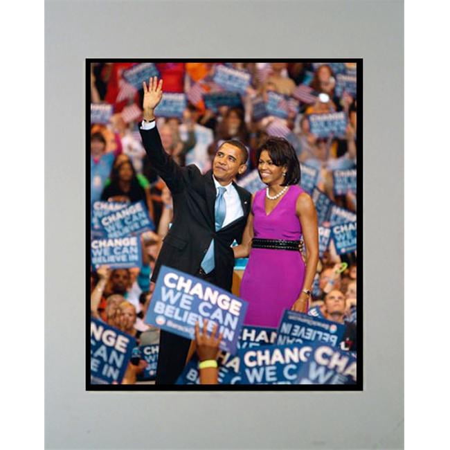 Encore Select Barack Obama 11 in. x 14 in. Photograph in a Mat ...