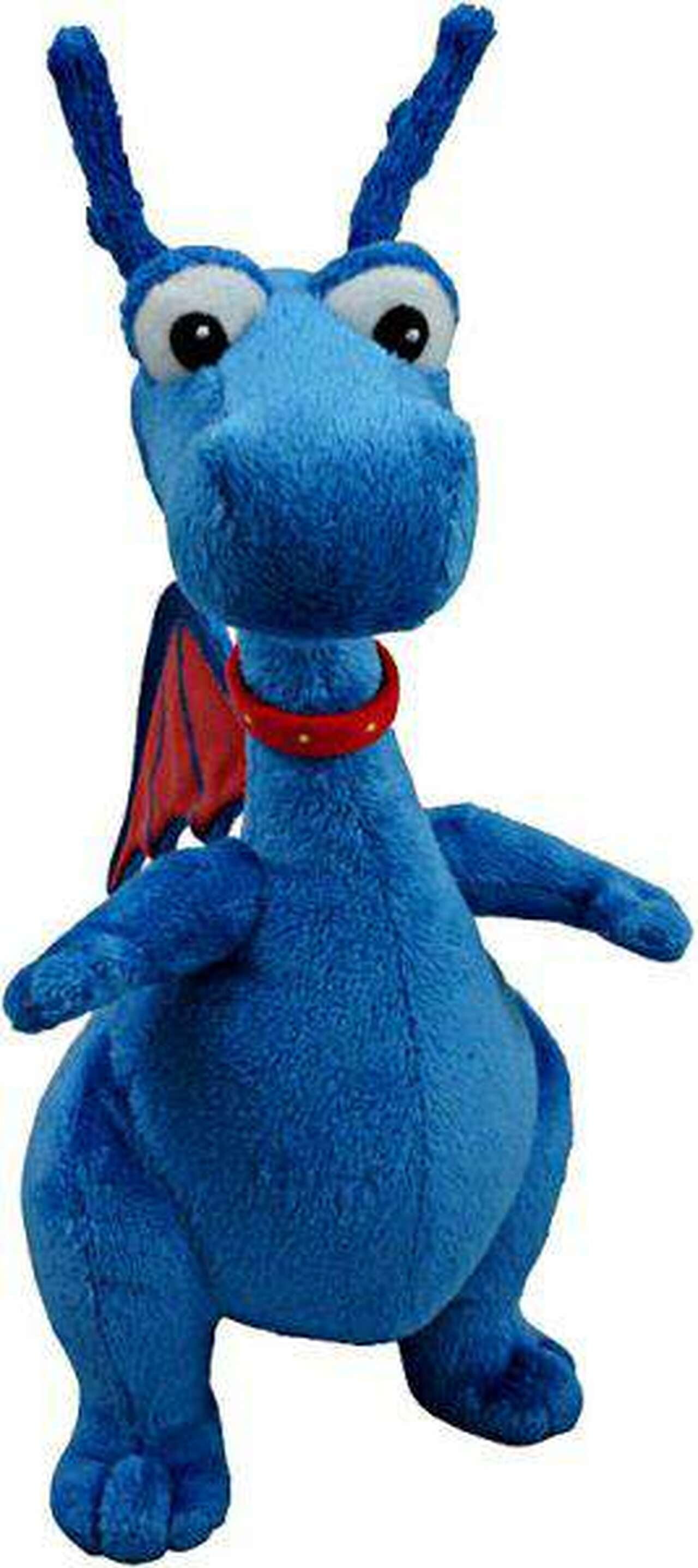 TY Beanie Babies - Doc McStuffins - Blue Stuffy Dragon 6" Plush (NO TY ...