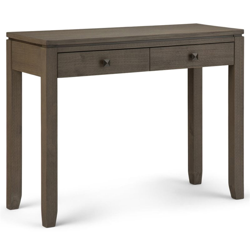 Cosmopolitan Solid Wood 38 inch Wide Contemporary Console Sofa Table in ...