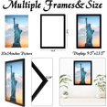 10x14 Picture Frame for 10by14 Poster Photo Canvas Certificate Black ...