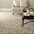 SAFAVIEH Martha Stewart Arusha Grassland Spotted Area Rug, Wheat Beige ...