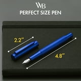 Scrivi Pens Luxury Fountain Pen Set-[Blue] Fountain Pens for Writing ...