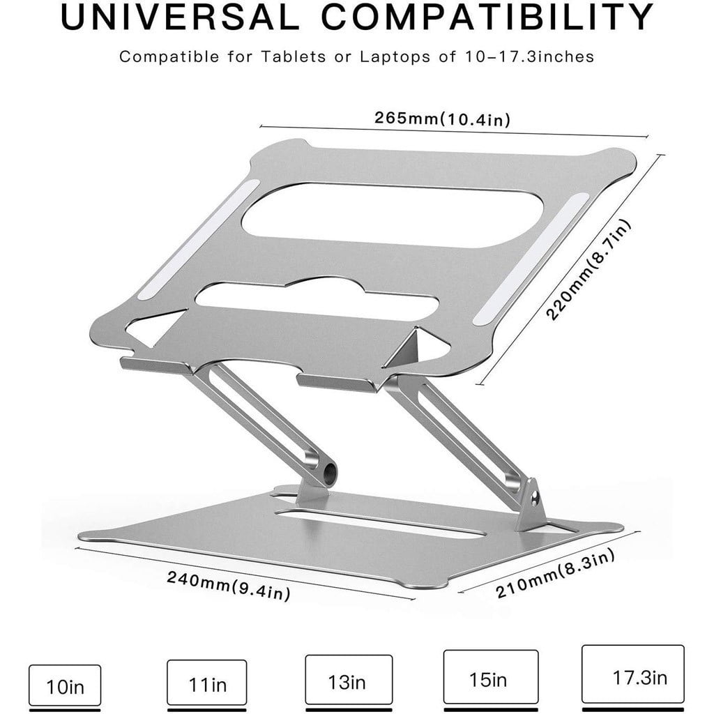 Buy VerPetridure Laptop Stand Aluminum Alloy Folding Portable Cooling ...