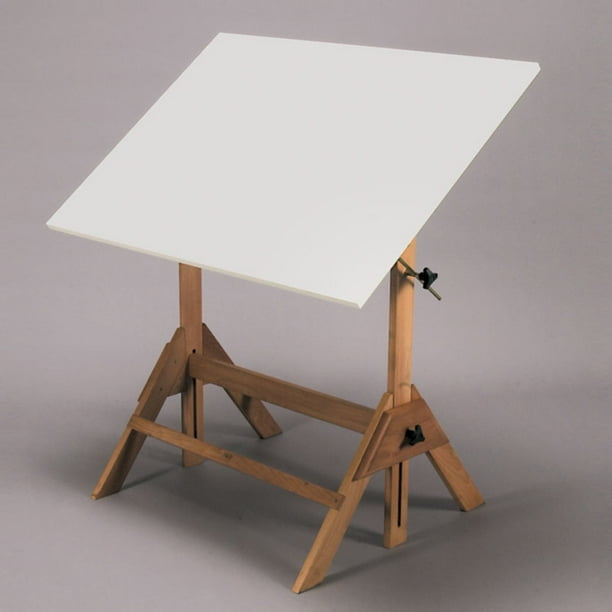 Martin Universal Royal Elm Drafting Table with 30x42 inch Top - Walmart.com