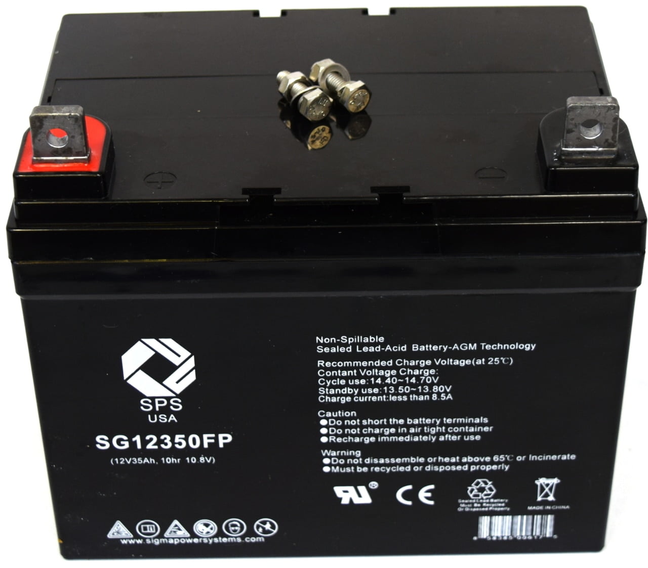 SPS Brand 12V 35Ah Replacement battery for Electric Mobility Rascal 305 ...