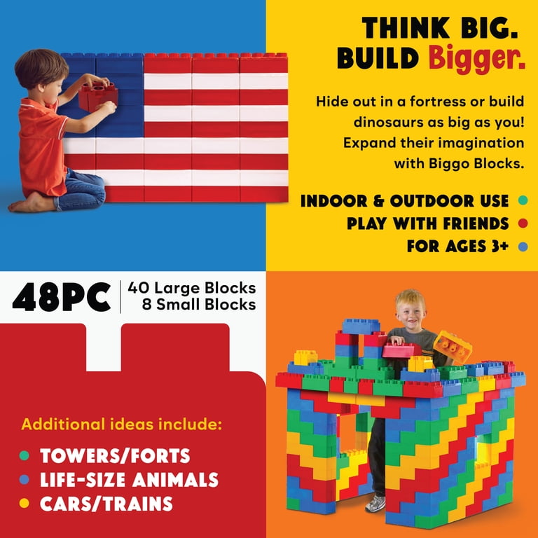 48 Piece Giant Building Blocks