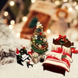 Mfigree Cute Dollhouse Miniature DIY House Kit Miniature Christmas ...