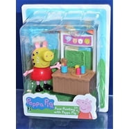Peppa Pig Friends and Fun 3" Figure: Zoe Zebra's Hopscotch - Walmart.com