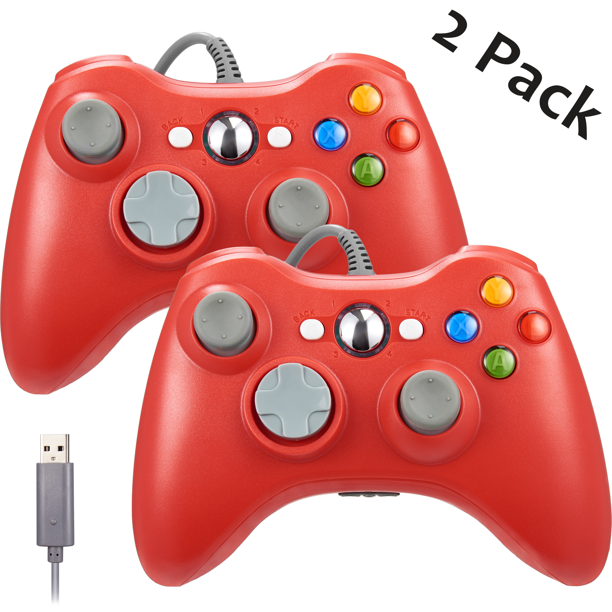Buy Miadore 2 Pack Xbox 360 Wired Controller USB Controller For Xbox