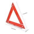 Chuangji Warning Triangle Truck Triangle Sign Road Safety Kit Car ...