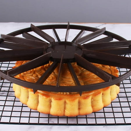 Cake Divider, Cake Portion Slice Marker 10/12 Piece Equal Portion Round ...