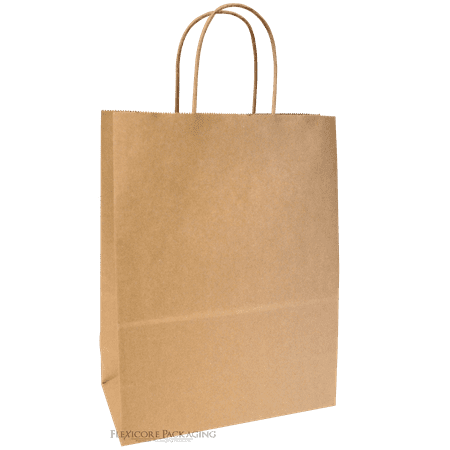 Brown Kraft Paper Bags, 10"x5"x13", 100ct - Walmart.com