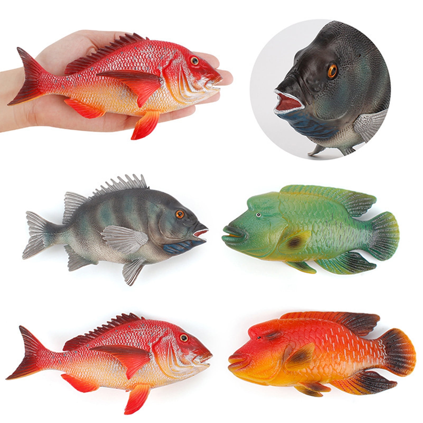 Happy Date Assorted Ocean Sea Animals Figures, Realistic Sea Creatures ...