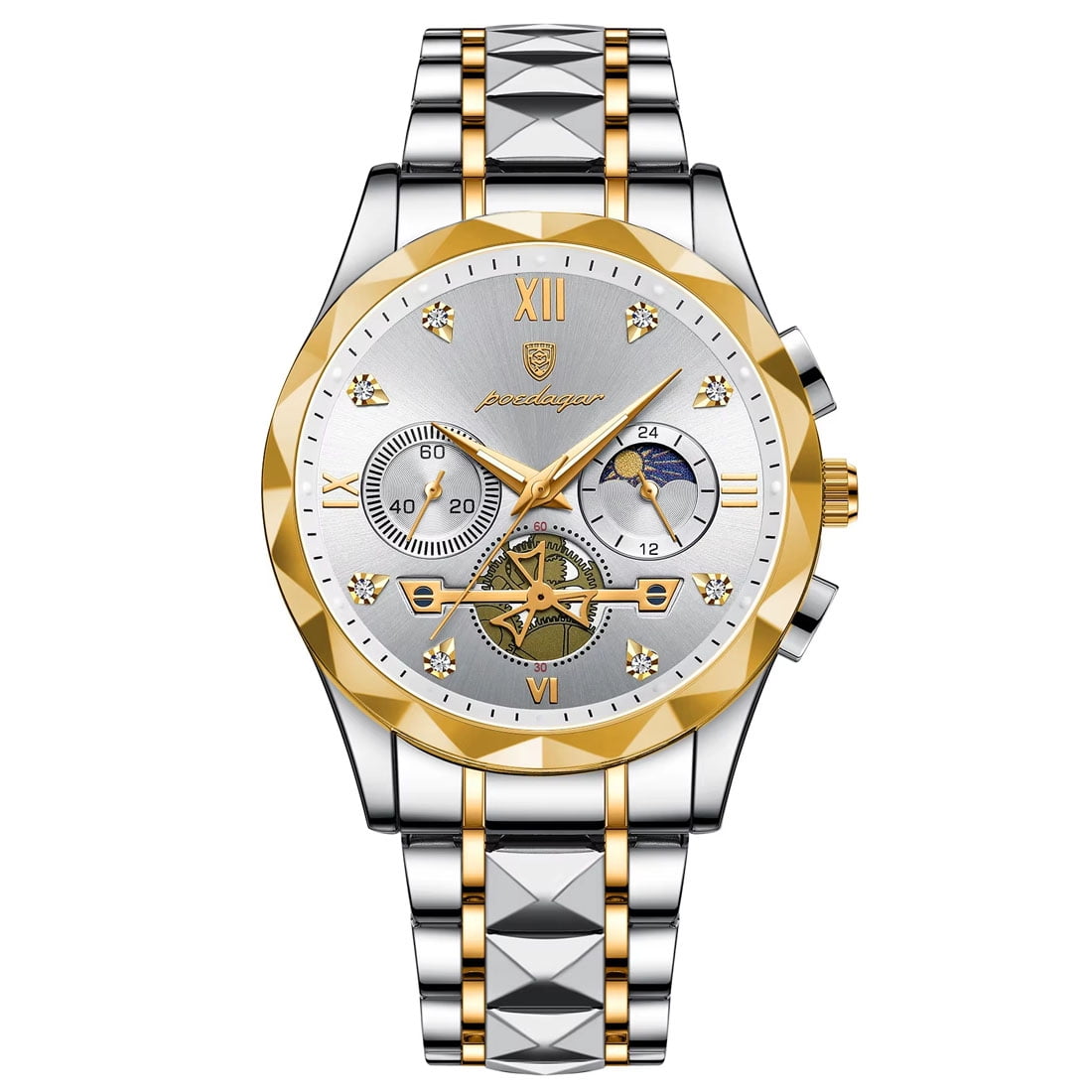 Click here for Poedagar Luxury Man Wristwatch Waterproof Stainles... prices