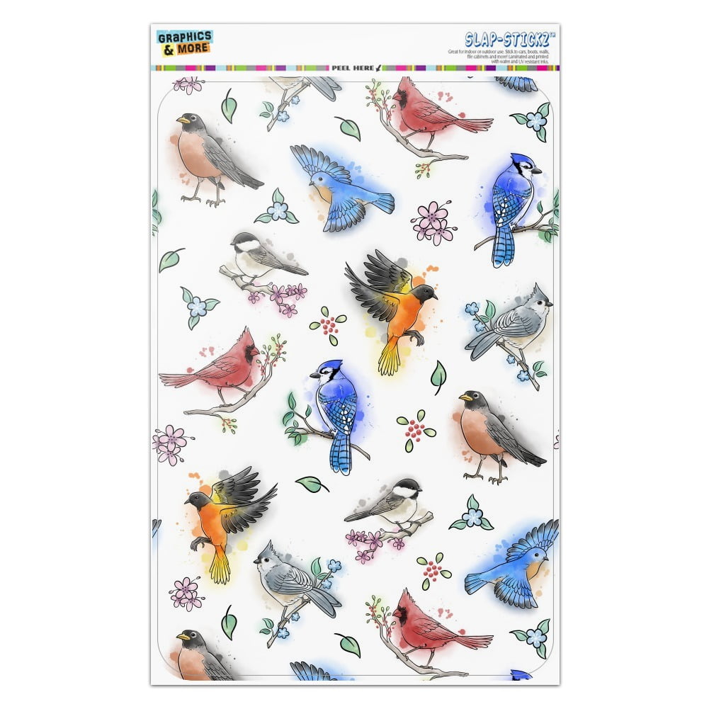 Northeastern Birds Pattern Home Business Office Sign - Walmart.com