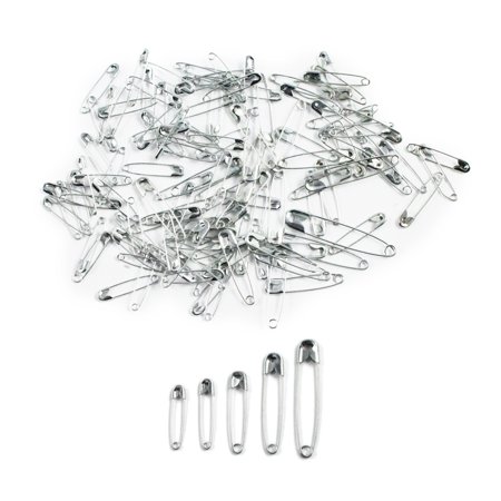 Industrial Safety Pin Set Size 0-4 Craft Hobby Gear Repair 125 Pack ...