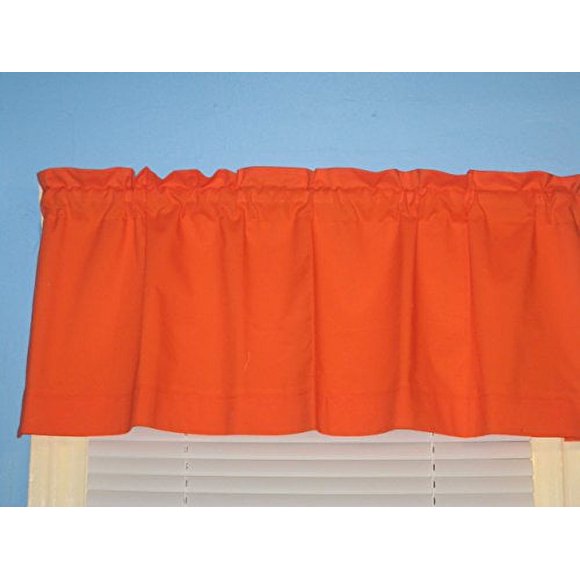 Burnt Orange Valances