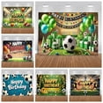 World Soccer Backdrop Banner Flag, 5 x 3 ft World Soccer Party ...