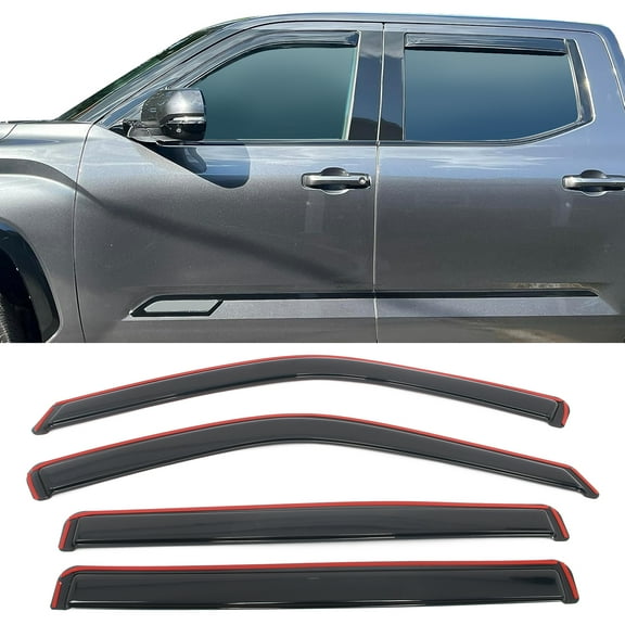 Ikon Motorsports In-Channel Window Visors Fits 2013-2020 Nissan ...