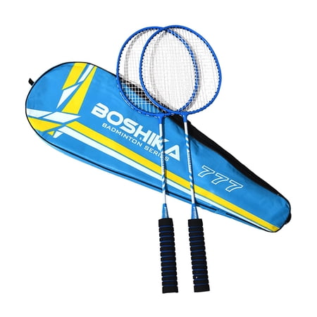 2 Piece Badminton Racket Set Badminton Racket Double Racket Interactive ...