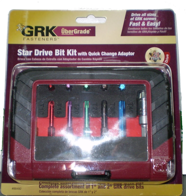 88492 STAR DRIVE BIT KIT - Walmart.com