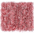33ft Christmas Tinsel Candy Cane Hanging Garland for Tree & Fireplace ...