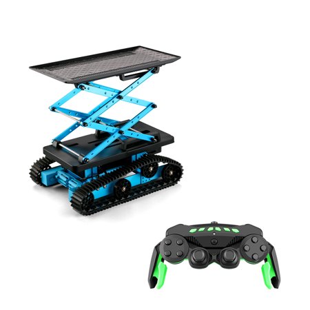 K2 RC Robotic Car Aluminum Alloy Remote Control Lift Table Robot 2.4Ghz ...