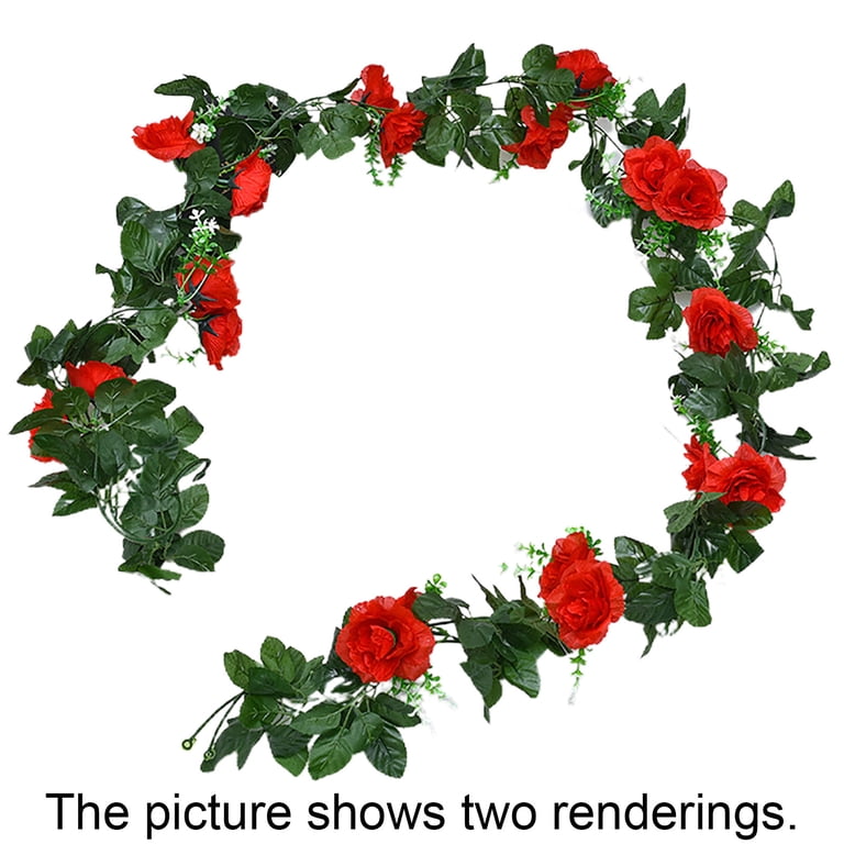 Red Rose Vine Clip Art