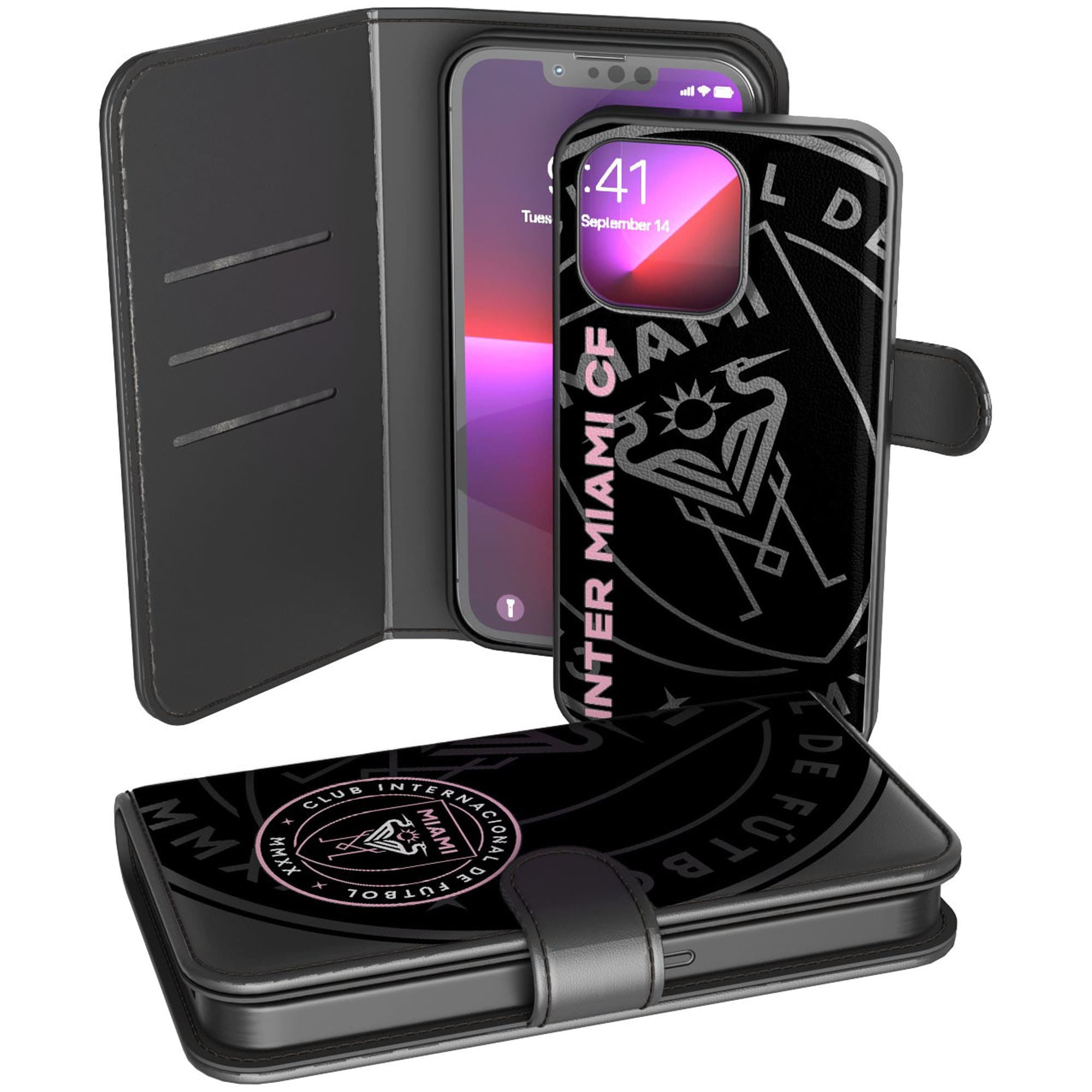 Inter Miami CF iPhone Mono Tilt Wallet Case - Walmart.com