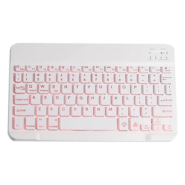 Backlit Bluetooth Keyboard Portable Wireless Keyboard Cordless ...