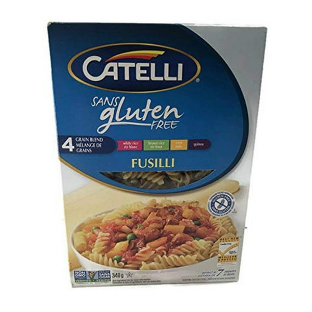 Catelli Gluten Free FUSILLI Pasta - 2 Pack, 340g/12oz., {Imported from ...