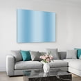 Blue Gradient Canvas Print Wall Art, Ombre Wall Decor Modern Artwork ...